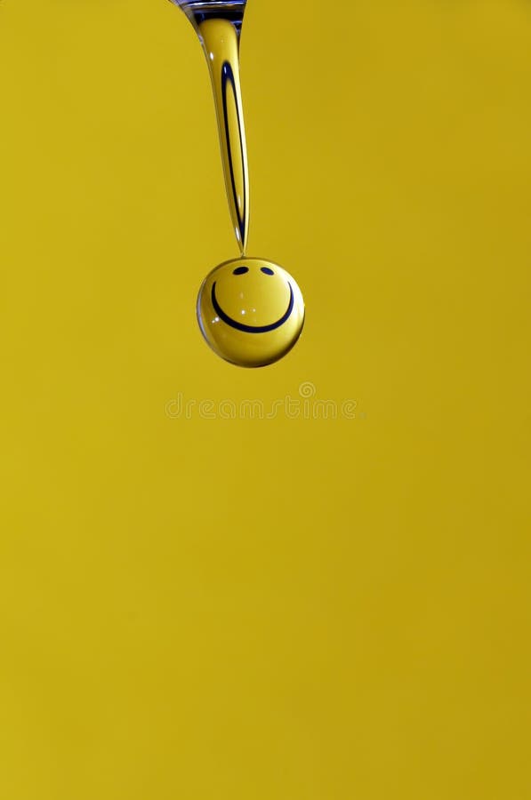 Happy Smiley Refraction Water Drop Stock Photos - Free & Royalty-Free ...