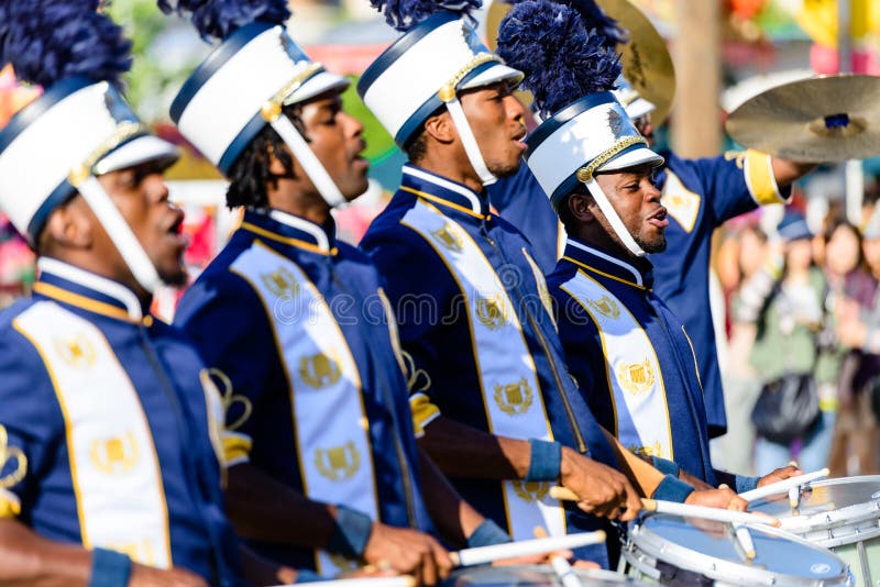 Happy Drummer editorial stock image. Image of live, drummers - 98082799