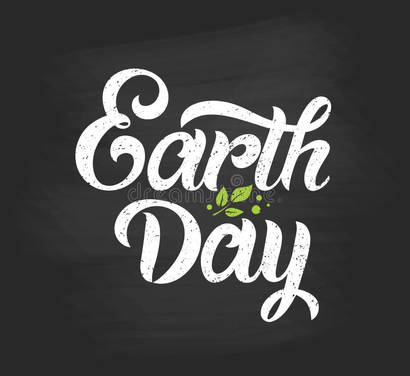 Font Design Word Earth Day Stock Illustrations – 414 Font Design Word ...