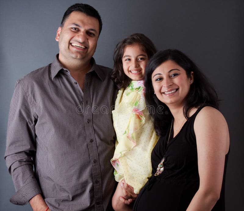 Happy East Indian Family stock photo. Image of people - 28729904