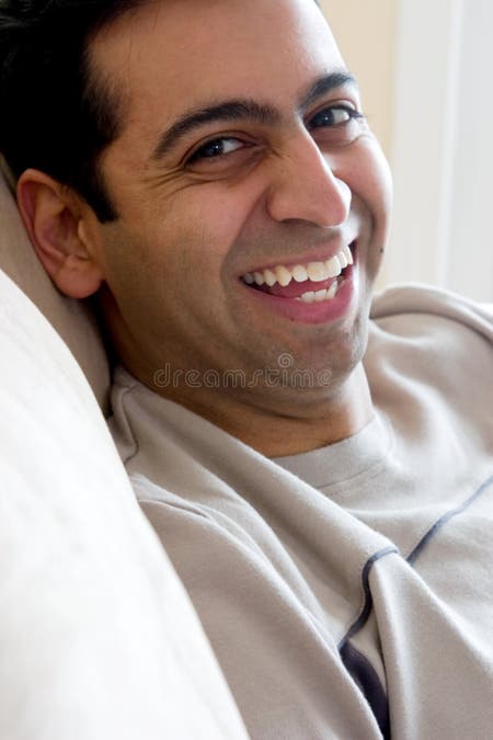 Happy East-Indian man stock image. Image of indian, expressions - 2010897