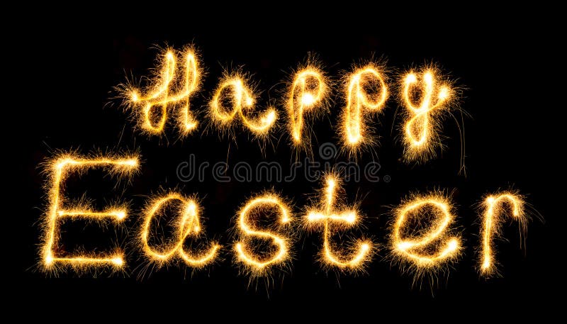 HAPPY EASTER, Roses Flower Letters Stock Photo - Image of letter, color ...