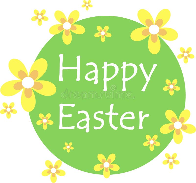 Happy easter stock illustration. Illustration of graphic - 24061405