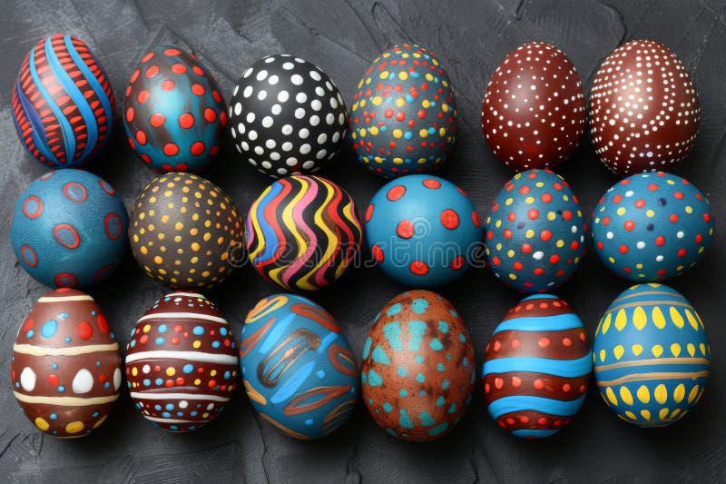 Happy Easter Alleluia Eggs Spring Basket. White Easter Note Bunny Choir ...