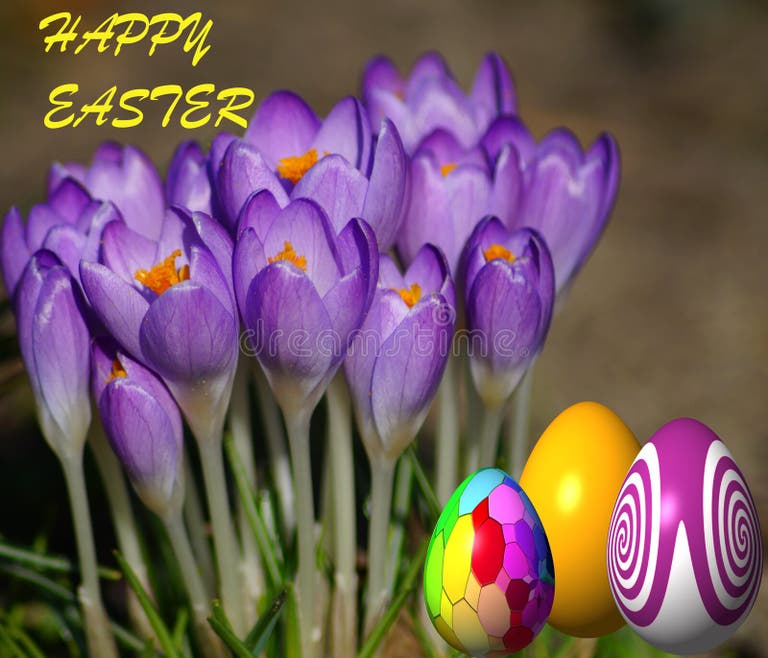 Happy easter - card stock photo. Image of religion, seasonal - 38759452