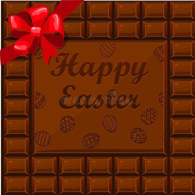 Easter chocolate bunny stock vector. Illustration of cartoon - 39473468