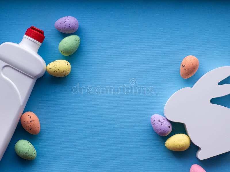 Happy Easter and Cleaning Concept Stock Image - Image of easter ...