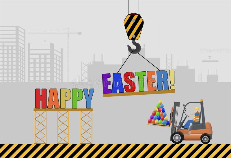 Postcard Happy New Year 2023. the Work of Caterpillar Bulldozers Stock Vector - Illustration of ...