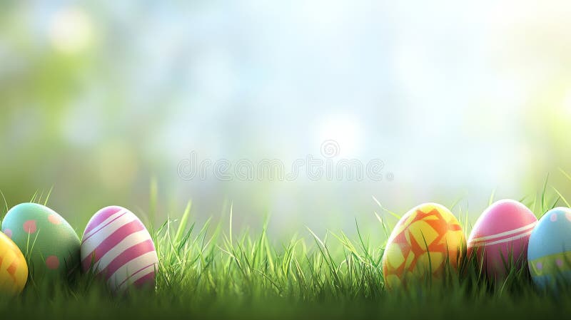 Happy Easter. a Congratulatory Easter Scene Stock Photo - Image of ...