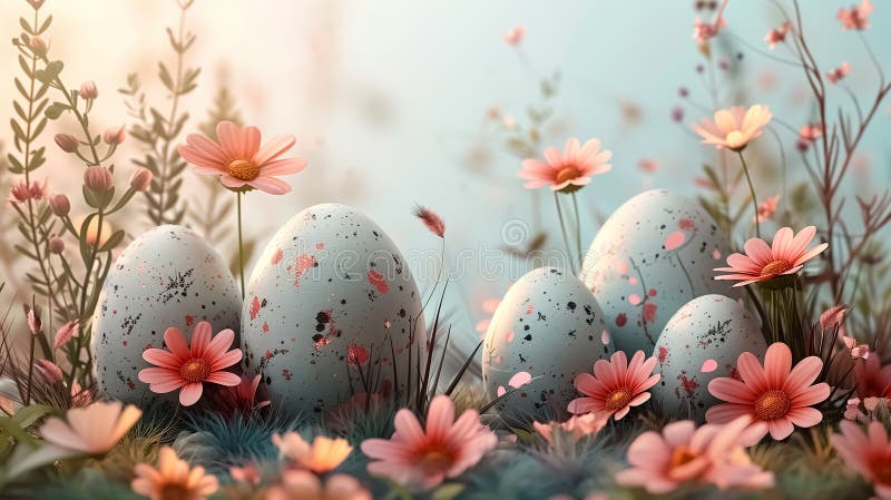 Happy Easter Day Poster Design, Celebrating Easter Day Stock ...