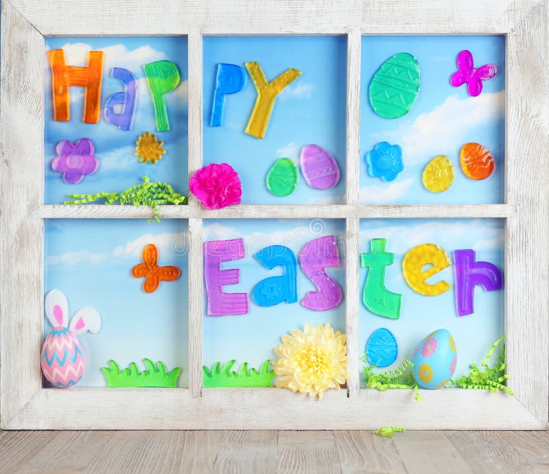 Happy Easter Egg Hidden in Grass Stock Photo - Image of hunt, hide ...