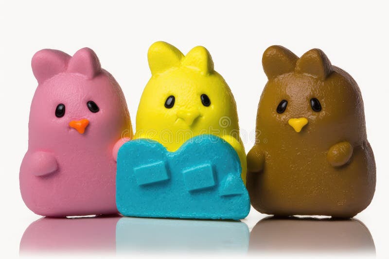 Happy Easter Easter Chocolate Design Peeps: the Iconic Marshmallow ...