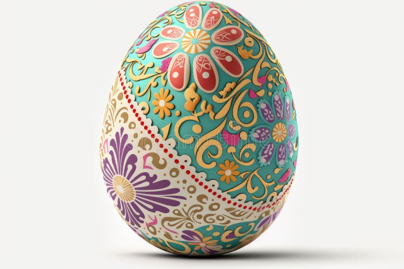 Happy Easter Easter Eggs Design, a Retro-inspired Egg with Groovy ...