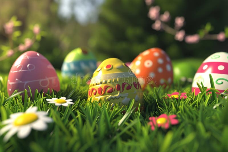 Happy Easter Gentle Eggs Chocolate Bunny Basket. White Mark Bunny ...