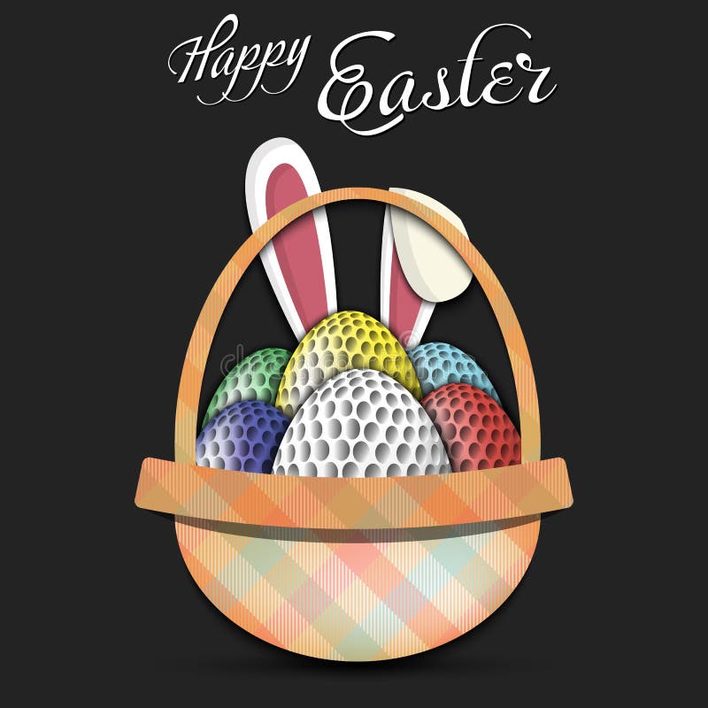 Easter Golf Balls stock photo. Image of multicolored, easter - 4416892