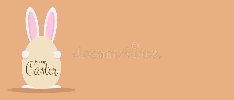 Happy Easter Greeting Card with Egg, Rabbit. Easter Bunny, Texture ...