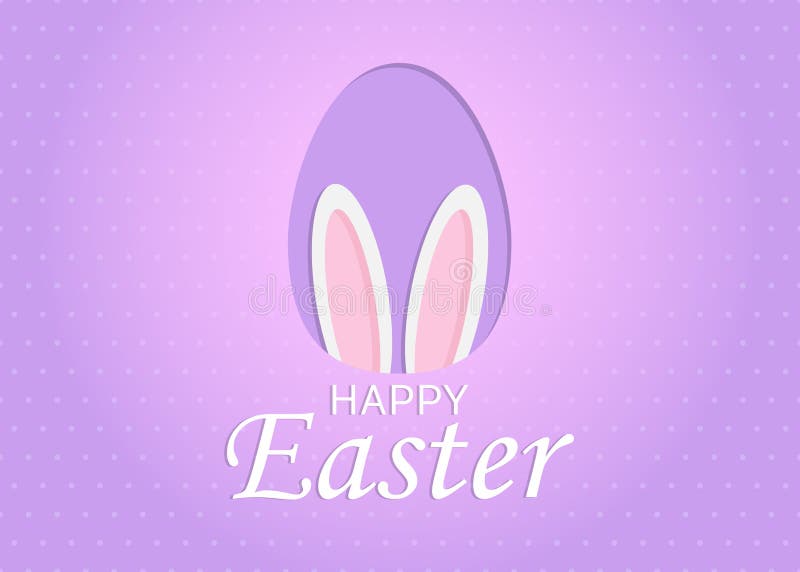 Happy Easter Greeting Card with Texture Background. Stock Vector ...