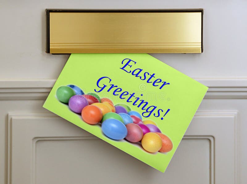 Easter Greetings stock image. Image of snowdrop, yellow - 18989041