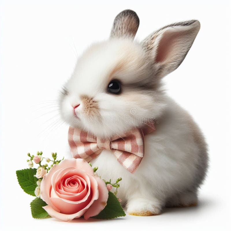 Happy Easter Greetings! the Easter Bunny Stock Illustration ...