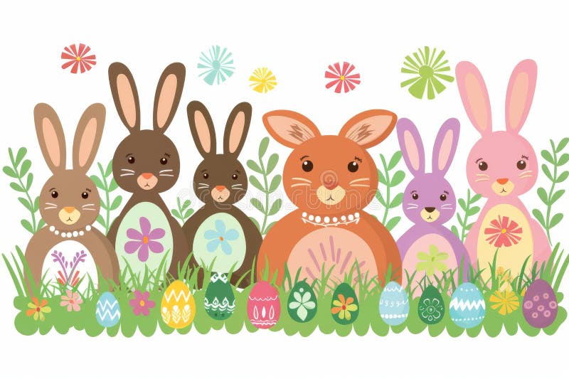 Happy Easter Huggable Plush Eggs Sunshine Basket. White Greenery Bunny ...