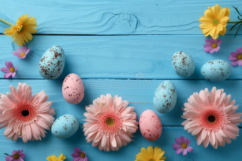 Happy Easter Ladybugs Eggs Easter Joy Basket. White Eager Bunny Easter ...