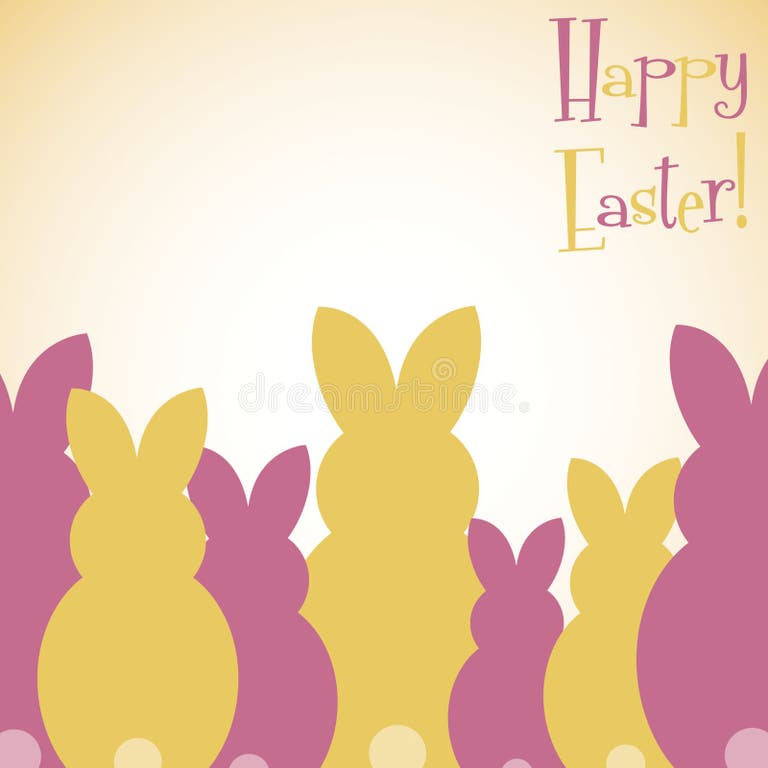 Happy Easter! stock vector. Illustration of hunt, decoration - 51948200