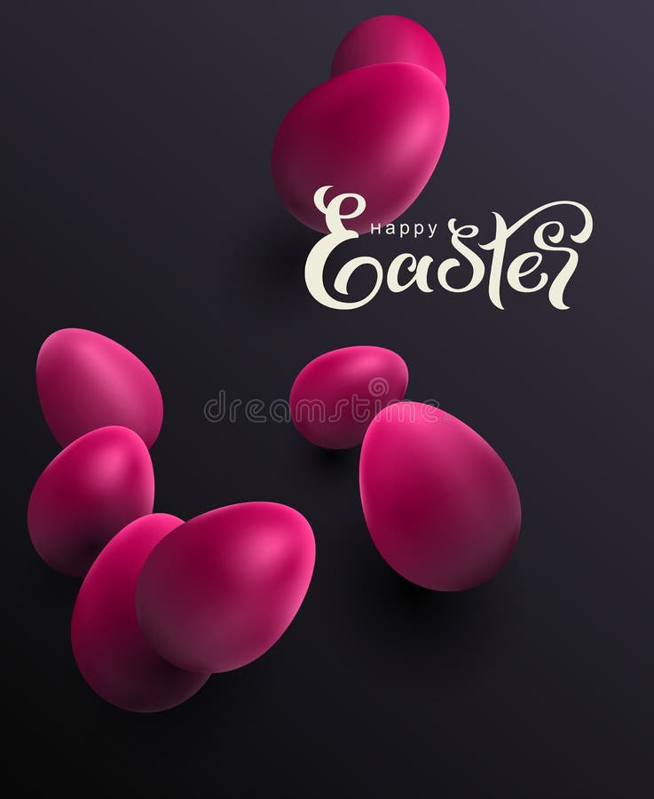 Easter Egg Painted Colors. Vector. Stock Vector - Illustration of ...