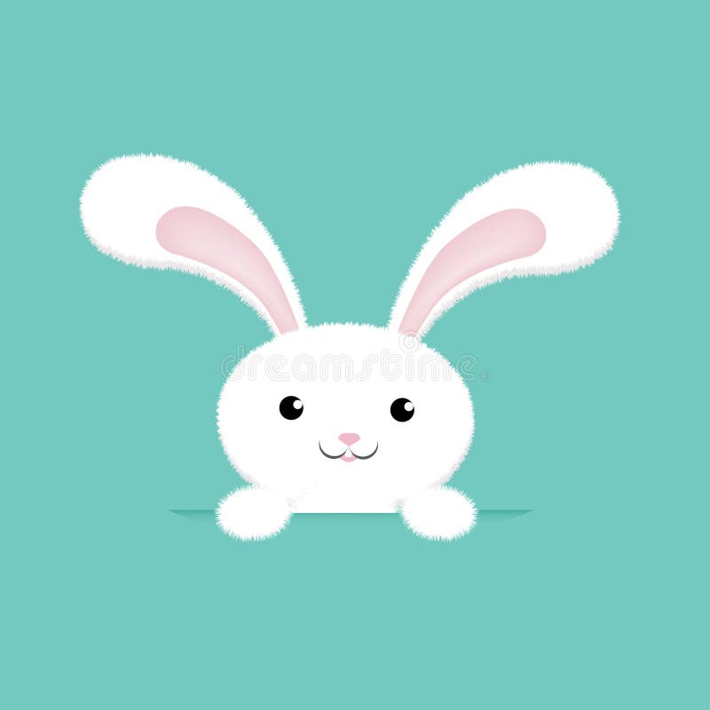 Easter Rabbit. Vector stock vector. Illustration of sphere - 18011058