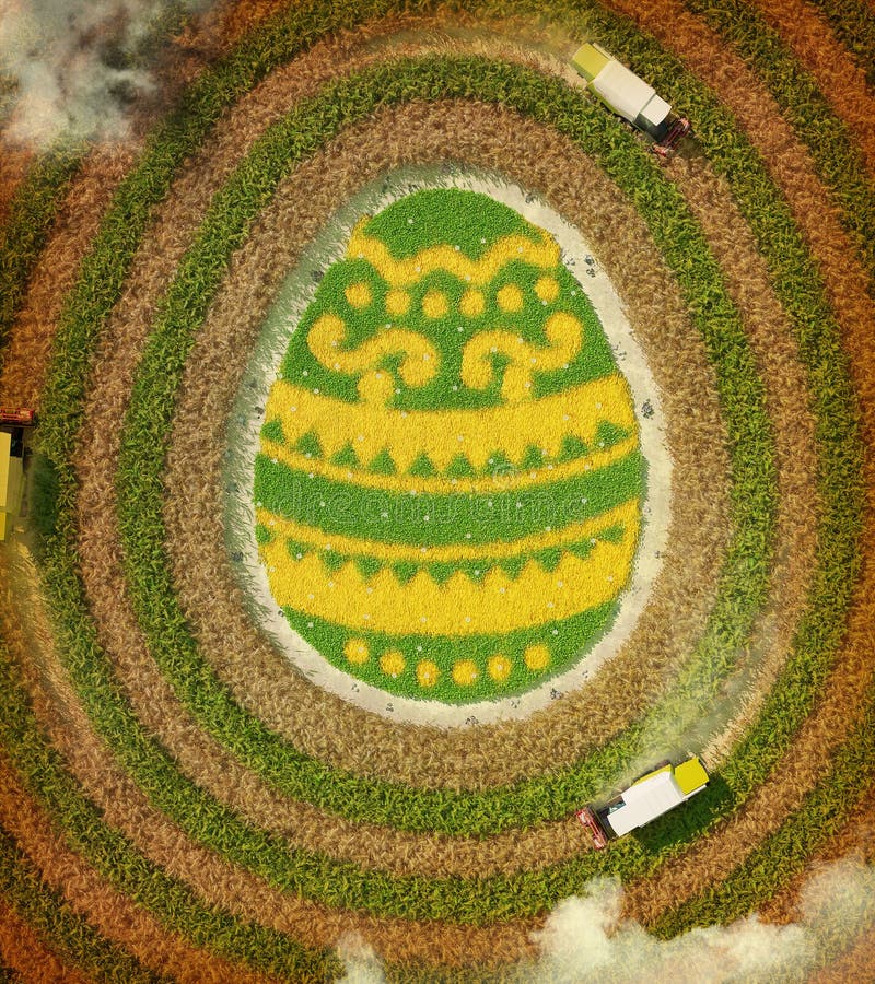 Happy Easter stock image. Image of yellow, happy, harvesting - 39788761