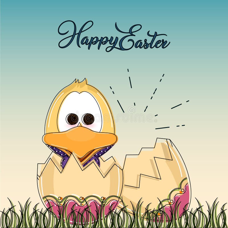 Happy easter poster stock vector. Illustration of holiday - 180301160