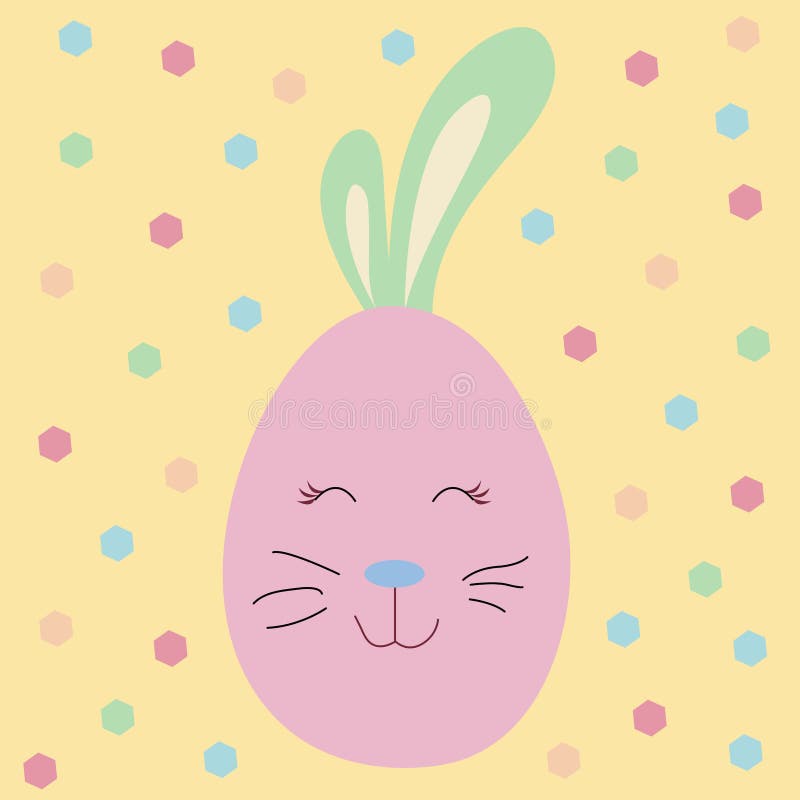 Purple Easter Egg Bunny Ears Vector Stock Illustrations – 287 Purple ...