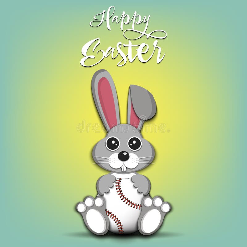 Rabbit Baseball Stock Illustrations – 347 Rabbit Baseball Stock ...