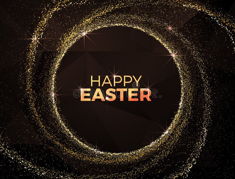 Happy Easter Red Modern Background Stock Vector - Illustration of ...