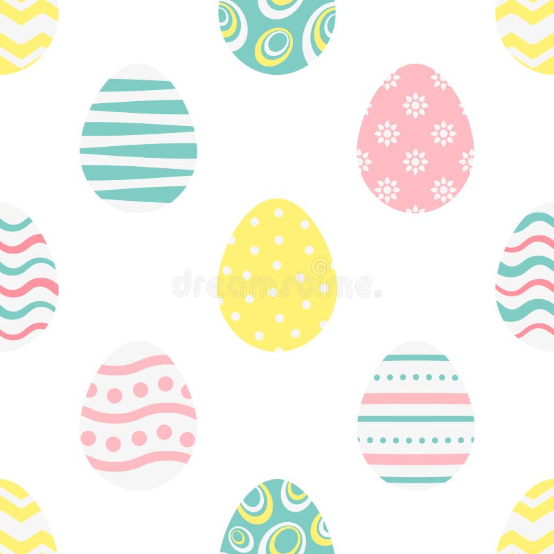 Stylized Easter Eggs Seamless Texture Stock Illustrations – 471 Stylized Easter Eggs Seamless ...