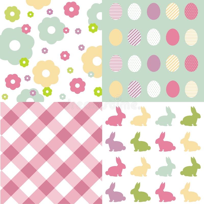Happy Easter set stock vector. Illustration of carrot - 51790071