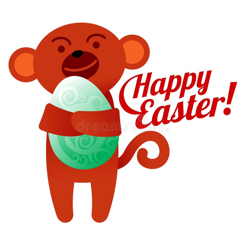 Easter Monkey Stock Illustrations – 272 Easter Monkey Stock ...
