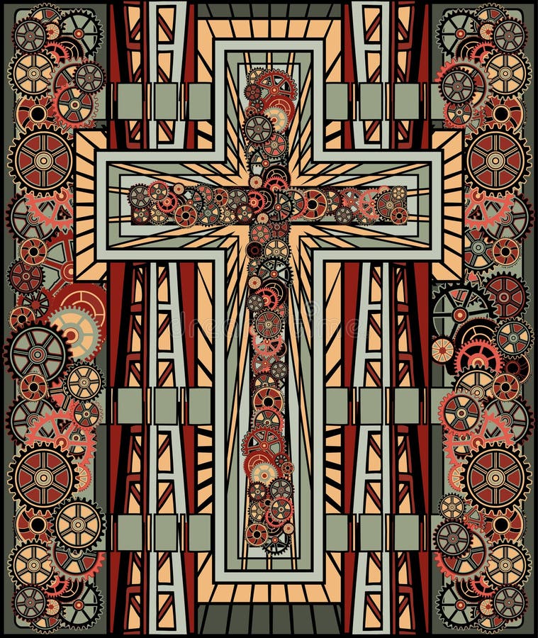 Happy Easter Vip Card Art Deco Style, Vector Stock Vector ...