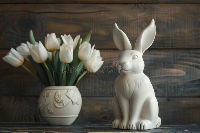 Happy Easter White Space Eggs Easter Bunny Parade Basket. White Teal ...