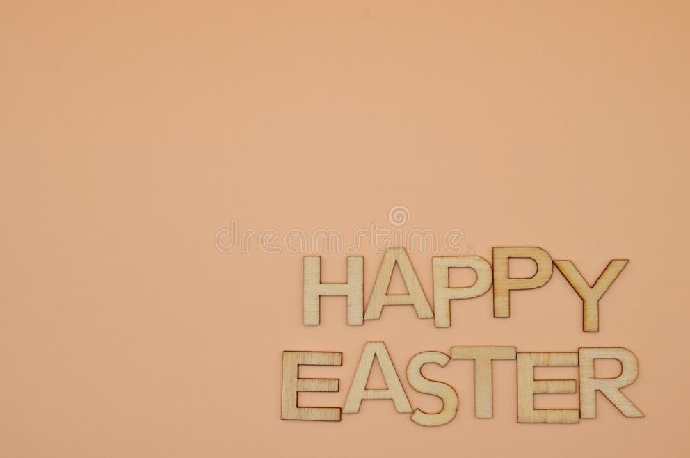 Happy easter write stock image. Image of background - 358943255