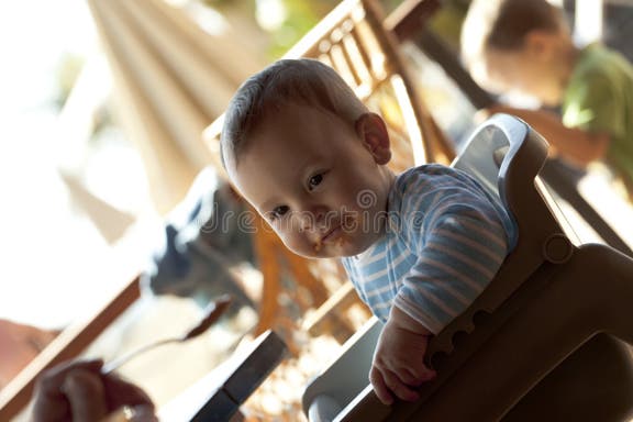 Happy eater stock image. Image of happiness, boys, baby - 23331331