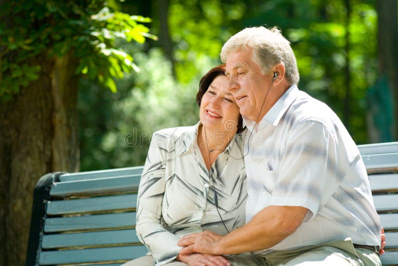 Happy elderly couple stock photo. Image of person, activity - 2695290