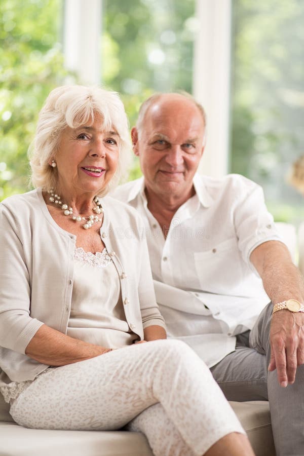 Happy elderly couple stock photo. Image of close, couple - 74014186