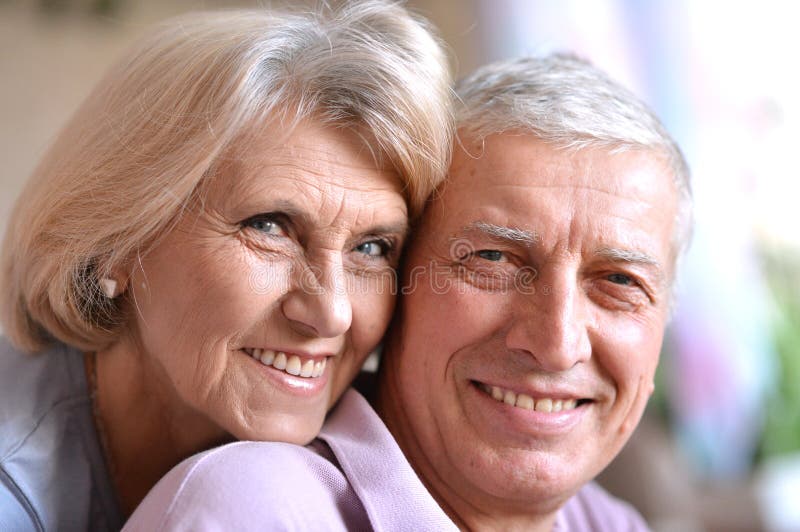 Happy elderly couple stock photo. Image of lady, senior - 30174606