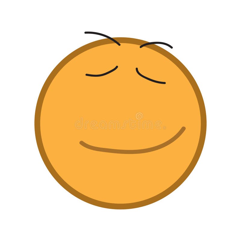 Happy Emoticon. Vector Illustration Decorative Design Stock Vector ...