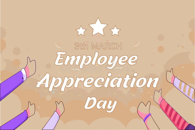 Happy Employee Appreciation Day, Employee of the Month Stock ...