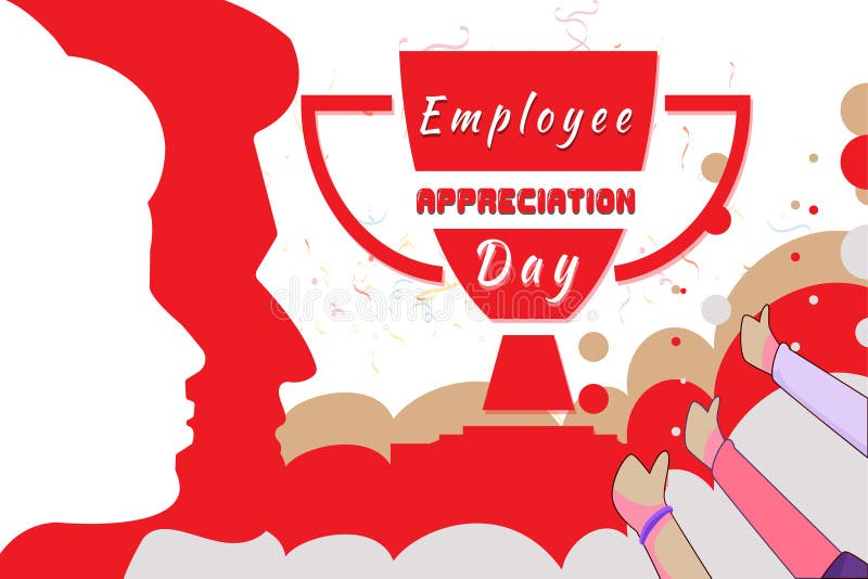 Happy Employee Appreciation Day, Employee of the Month, Vector Design ...