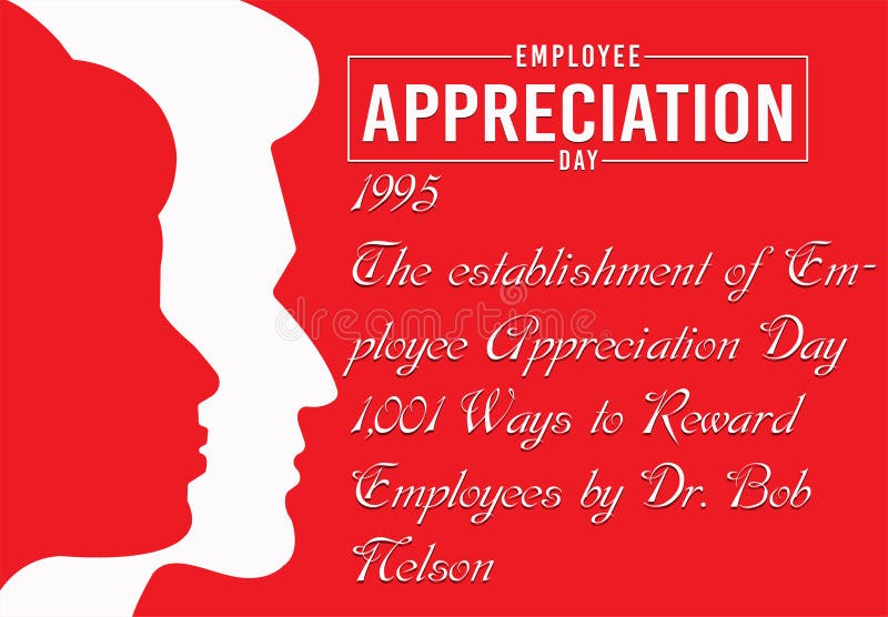 Happy Employee Appreciation Day, Employee of the Month, Vector Design ...