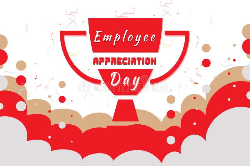 Happy Employee Appreciation Day, Employee of the Month, Vector Design ...