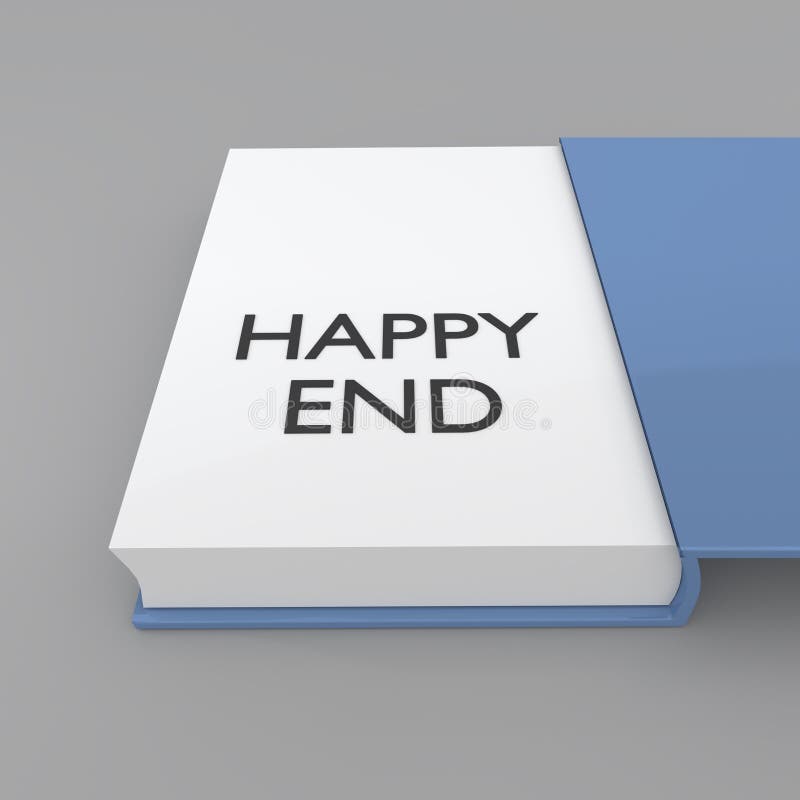 HAPPY END concept stock illustration. Illustration of health - 228697251