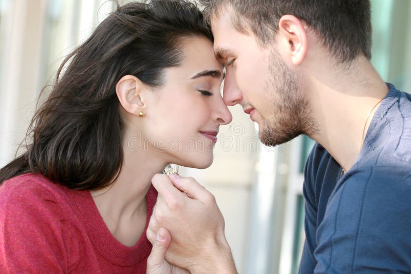 Engagement: Engaged Couple stock photo. Image of marriage - 6817964